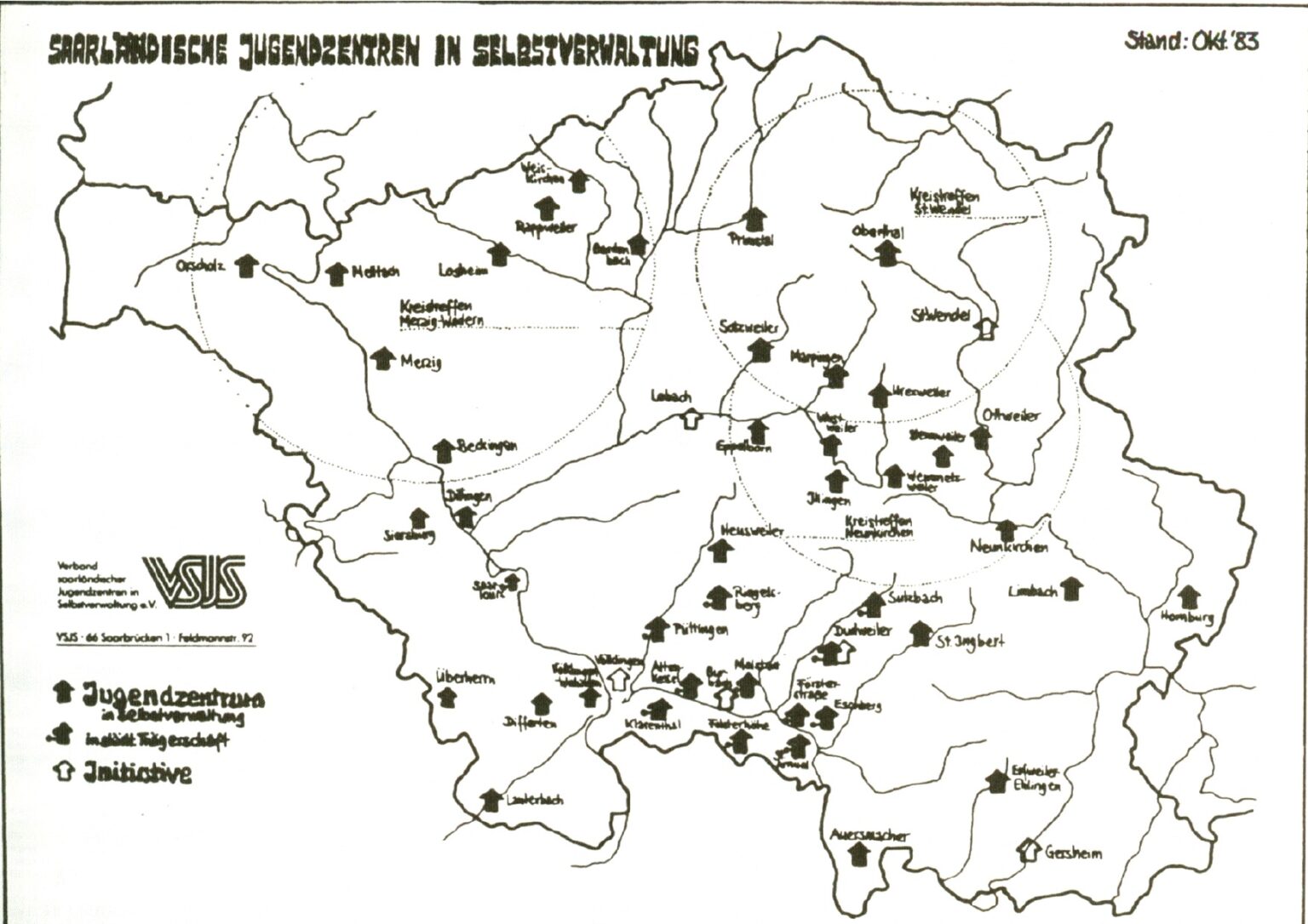 Jugendzentren - JUZ Saarland